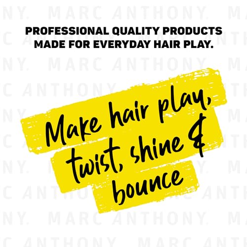 Marc Anthony Shampoo and Conditioner Set, Restoring Apple Miracle - Shine & Volume, Hair Growth, Breakage & Frizz Control - Apple Extract, Biotin, Keratin, & Grapeseed Oil - Dry Scalp & Damaged Hair(Packaging may vary)