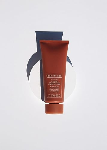 Kristin Ess Color Depositing Semi-Permanent, Deeply Moisturizing and Instantly Softening Terracotta Conditioner, 6.70 Fl Oz (Pack of 1)