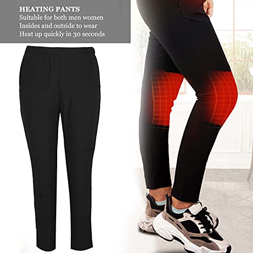 Owlike Heating Pants USB Electric Charging 3 Gears Temperature Electric Thermal Heating Trousers for Men Women