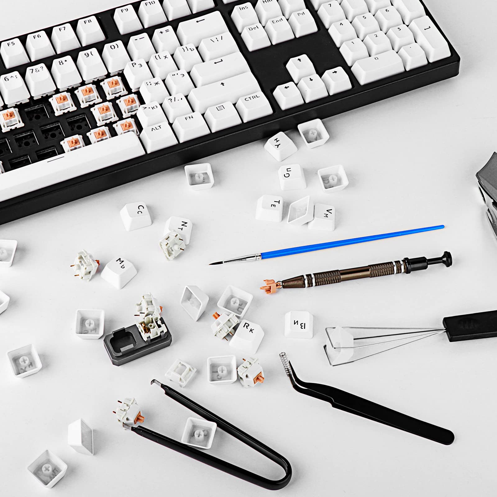 RUNJRX Keyboard Lube Kit GPL 205G0 0.53oz/15g for Mechanical Keyboard Lube, Switch Opener for MX Kailh Gateron Switch,Keyboard Tools with Keycap Puller