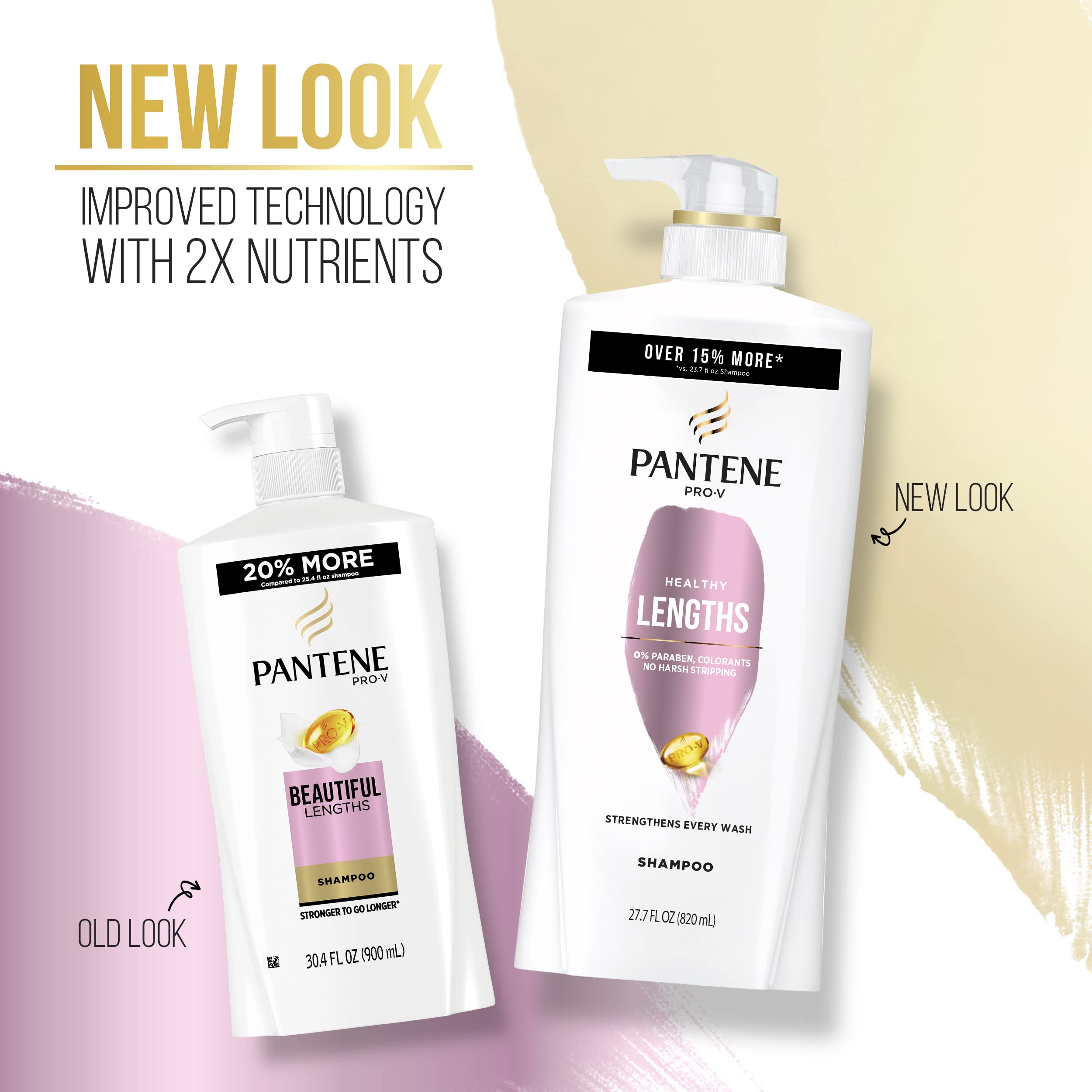 Pantene Shampoo, Conditioner and Hair Treatment Set, Healthy Lengths