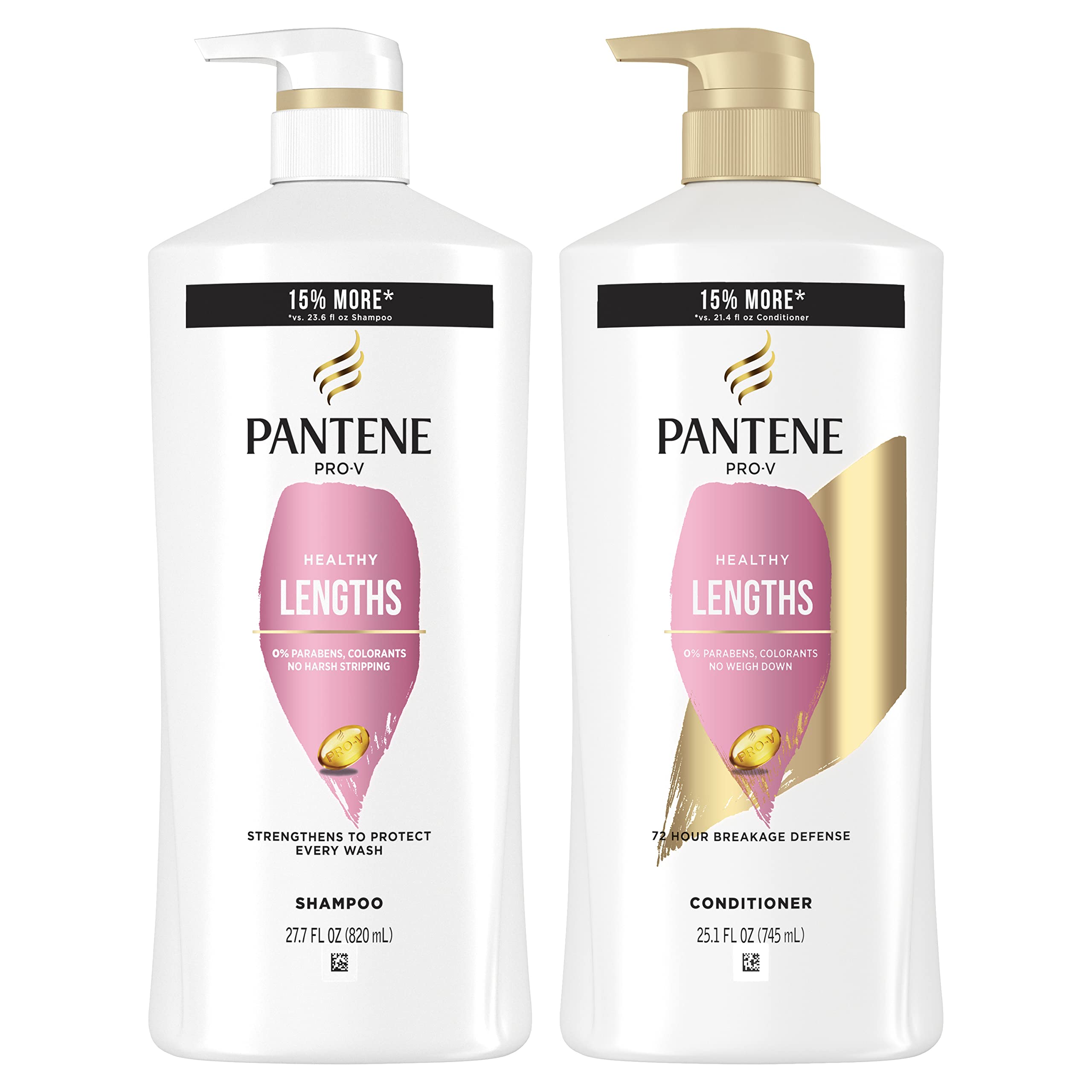 Pantene Shampoo, Conditioner and Hair Treatment Set, Healthy Lengths