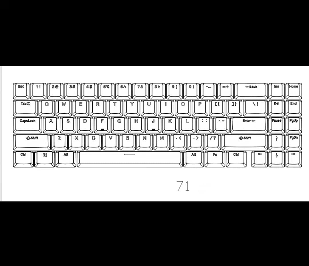 104 + 27 Keycap Set, Dye-Sublimation PBT Keycaps, Cherry Profile Custom Keycaps for DIY Cherry MX Mechanical Gaming Keyboards, Lemon Lime