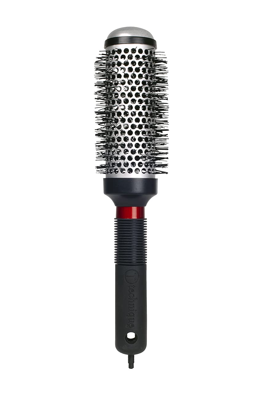 Cricket Thermal Hair Brush #350 1.5” for Blow-Drying, Curling, and Styling – Heat-Retaining Barrel with Anti-Static Tourmaline Bristles, Round Thermal Brush, Ideal for All Hair Types