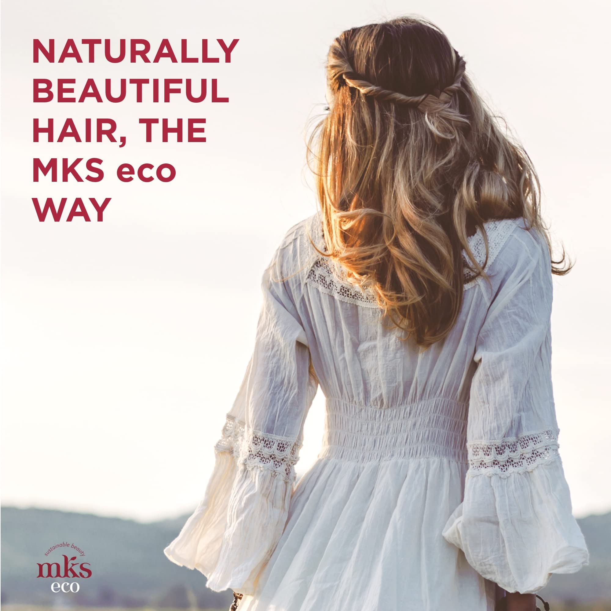 MKS eco Hydrate Conditioner, Original Scent - 25 fl oz - Nourish & Moisturize Hair, Protect Against Breakage - Moroccan Argan Oil, Hemp Seed Oil - Vegan, Cruelty Free