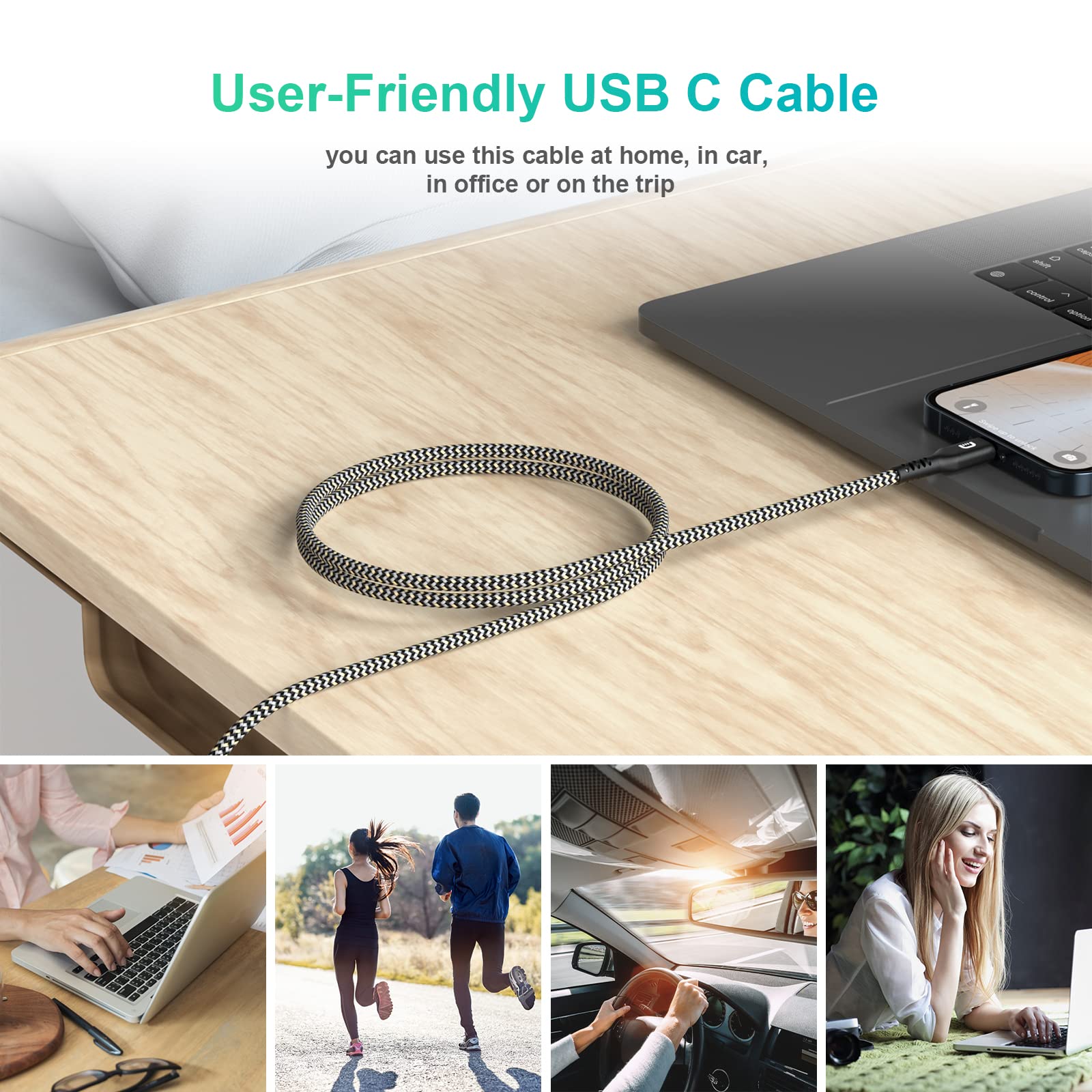 Zendure Portable Charger 10000mAh Power Bank 20W PD USB C Battery Pack QC 3.0 Cargador Portatil External Battery for iPhone, Tablet, Samsung, Switch and More-ZDC2LK3-BK