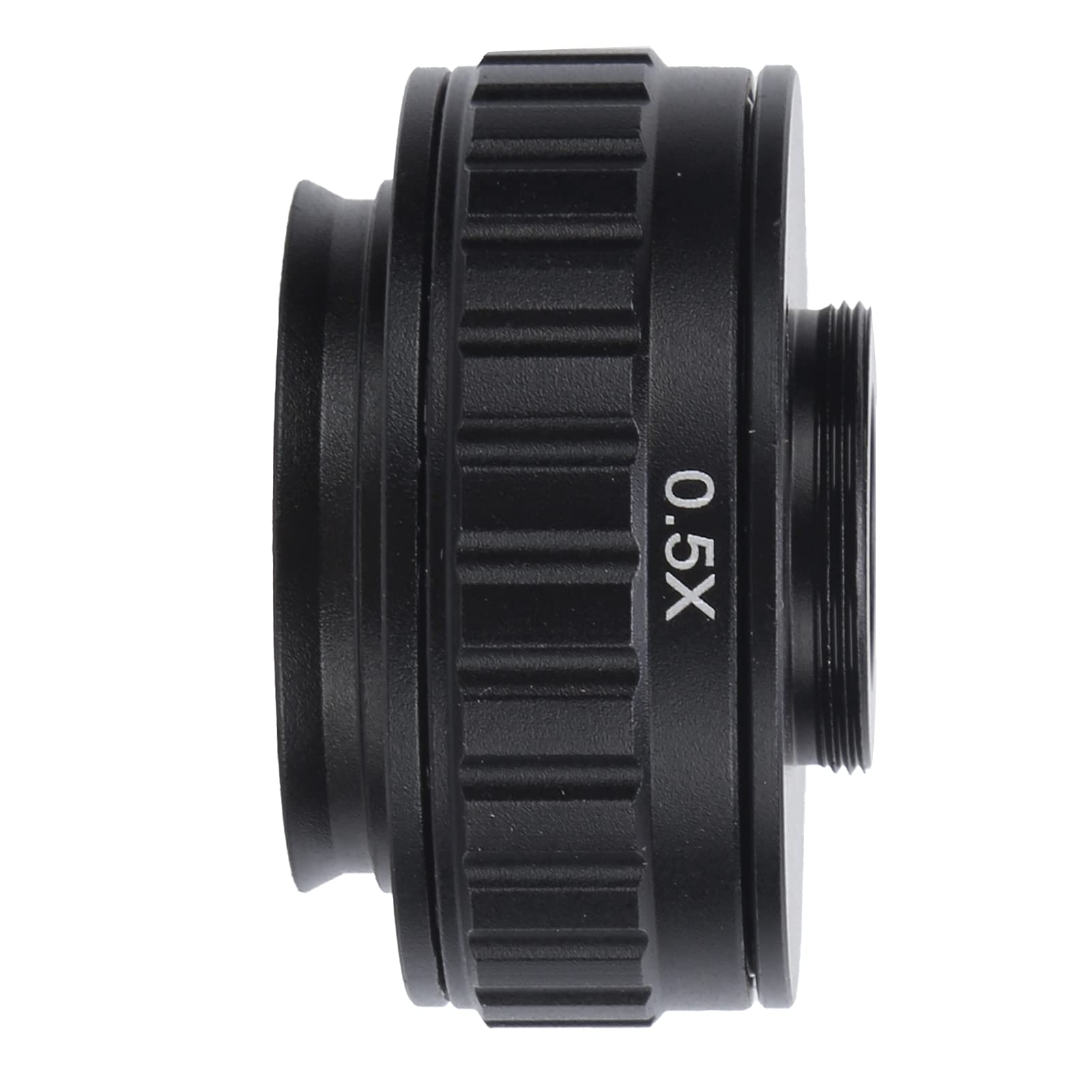 Agatige 0.5X C Mount Adapter Lens, Microscope Adapter Camera Adapter Mount Lens Adapter Trinocular Stereo Microscope Tube Focusing 38mm for Digital Camera CX Photo Port Stereo T490 Series Microscopes