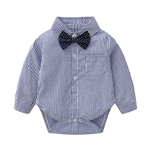 Boarnseorl Baby Boys Long Sleeve Gentleman Outfits Set,3-6M