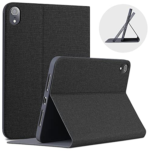 X-level New iPad Mini 6 Case 2021 (6th Generation) Lightweight Slim Protective with Soft TPU Back Stand Cover, Auto Wake/Sleep [Support iPad Pencil Charging] for iPad Mini 6 8.3 Inch