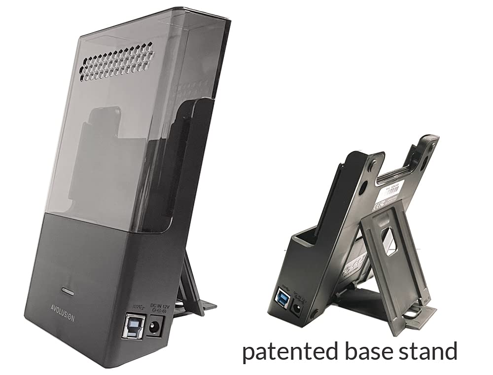 Avolusion HDDGear (HDDGU3-DS) USB 3.0 External Hard Drive Enclosure / HDD Docking Station for 2.5" SSD/HDD & 3.5" HDD - 2 Year Warranty