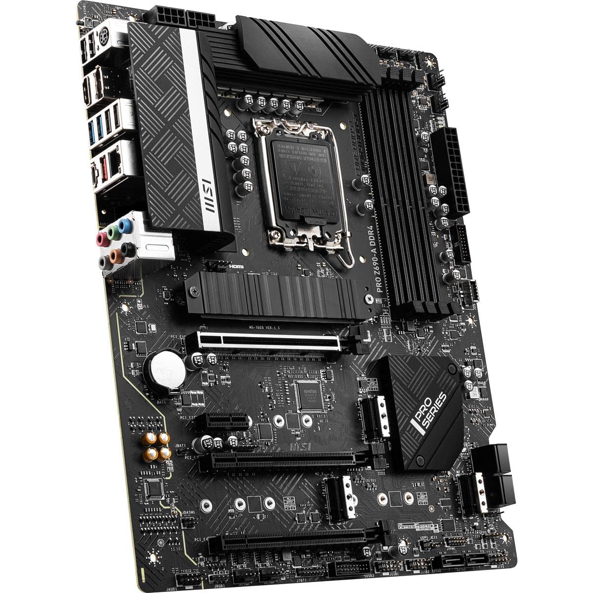 MSI PRO Z690-P DDR4 ProSeries Motherboard (ATX, 12th Gen Intel Core, LGA 1700 Socket, DDR4, PCIe 4, CFX, M.2 Slots)