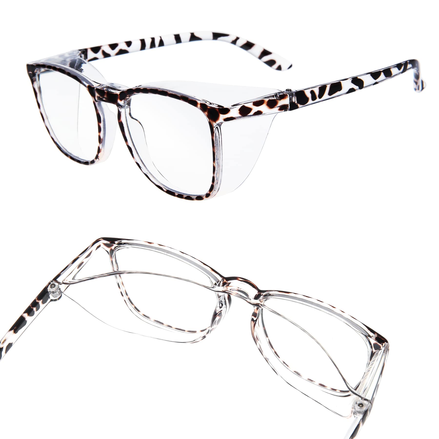 JOO'RTI Safety Glasses Goggles Anti Fog Proof Eye Protective Eyewear Protection Nurse Medical Spoggles Uv Lab Ppe Glases Googles Z87 Side Shield Surgical Prescription Snoggles Fashion