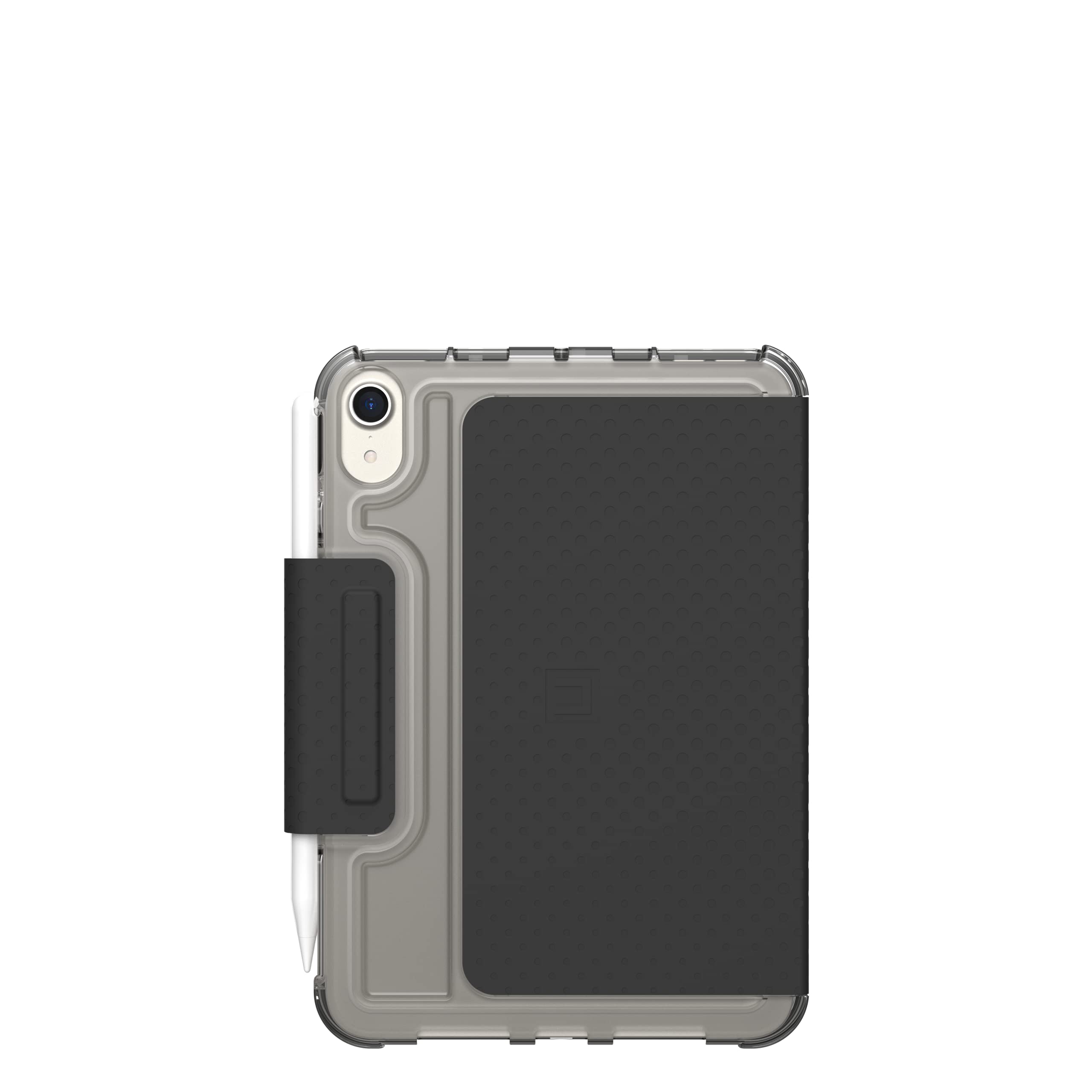 [U] by UAG Designed for iPad Mini Case (6th Gen, 2021) [8.3-inch Screen] Lucent Lightweight Ultra-Slim Shockproof Smart Folio Protective Cover with Auto/Sleep Wake & Pencil Holder, Black