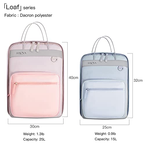 HaloVa Diaper Bag, Baby Daddy Mommy Travel Backpack with Wet Cloth, Tissues, Bottle Pockets, with Stroller Straps