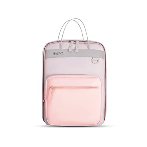 HaloVa Diaper Bag, Baby Daddy Mommy Travel Backpack with Wet Cloth, Tissues, Bottle Pockets, with Stroller Straps