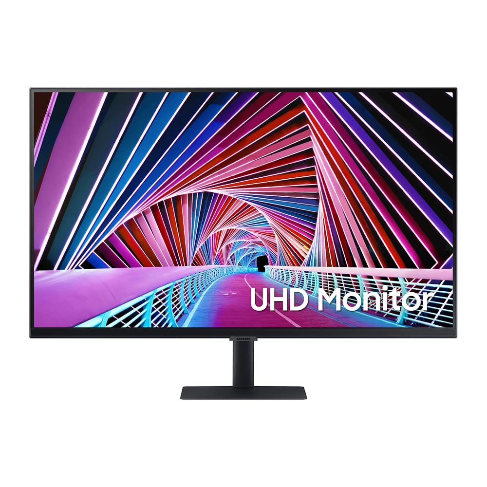 Samsung Business S70A Series 32 Inch 4K UHD 3840x2160 Computer Monitor, VA HDR10, Pivot Stand, DisplayPort, HDMI, Headphone (S32A704NWN) (Renewed)