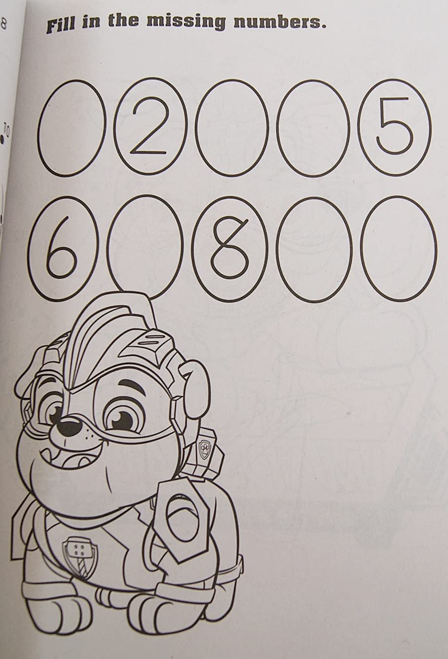 Pup Patrol Dot-to-Dot, Coloring, and Activity Book Colortivity "Fully Charged"- 80 Pages