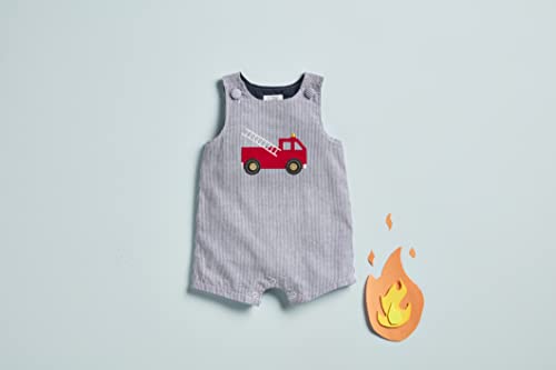 Mud Pie baby boys Mud Pie Firetruck Jon Jon, Firetruck, 3-6M US
