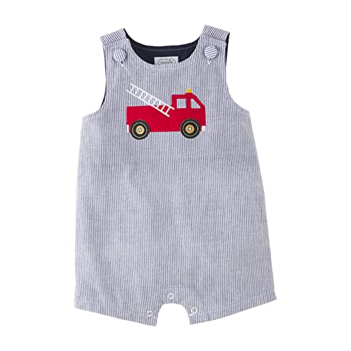 Mud Pie baby boys Mud Pie Firetruck Jon Jon, Firetruck, 3-6M US