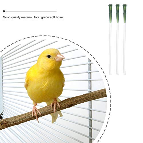 POPETPOP 3pcs Young Birds Feeding Syringe Plastic and Perspex Material for Feeding Milk for Young Birds or Feeding Medicine for Sick Birds
