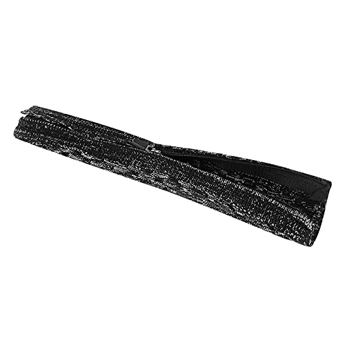 Geekria Knit Fabric Headband Cover, Compatible with AirPod Max Headphones/Headband Cushion Pad Protector, Replacement Repair Part, Easy DIY Installation (Black)