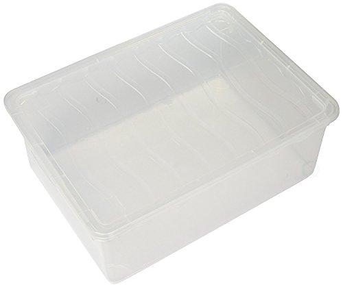 Basicwise Plastic Storage Container, Shoe box, Set of 6