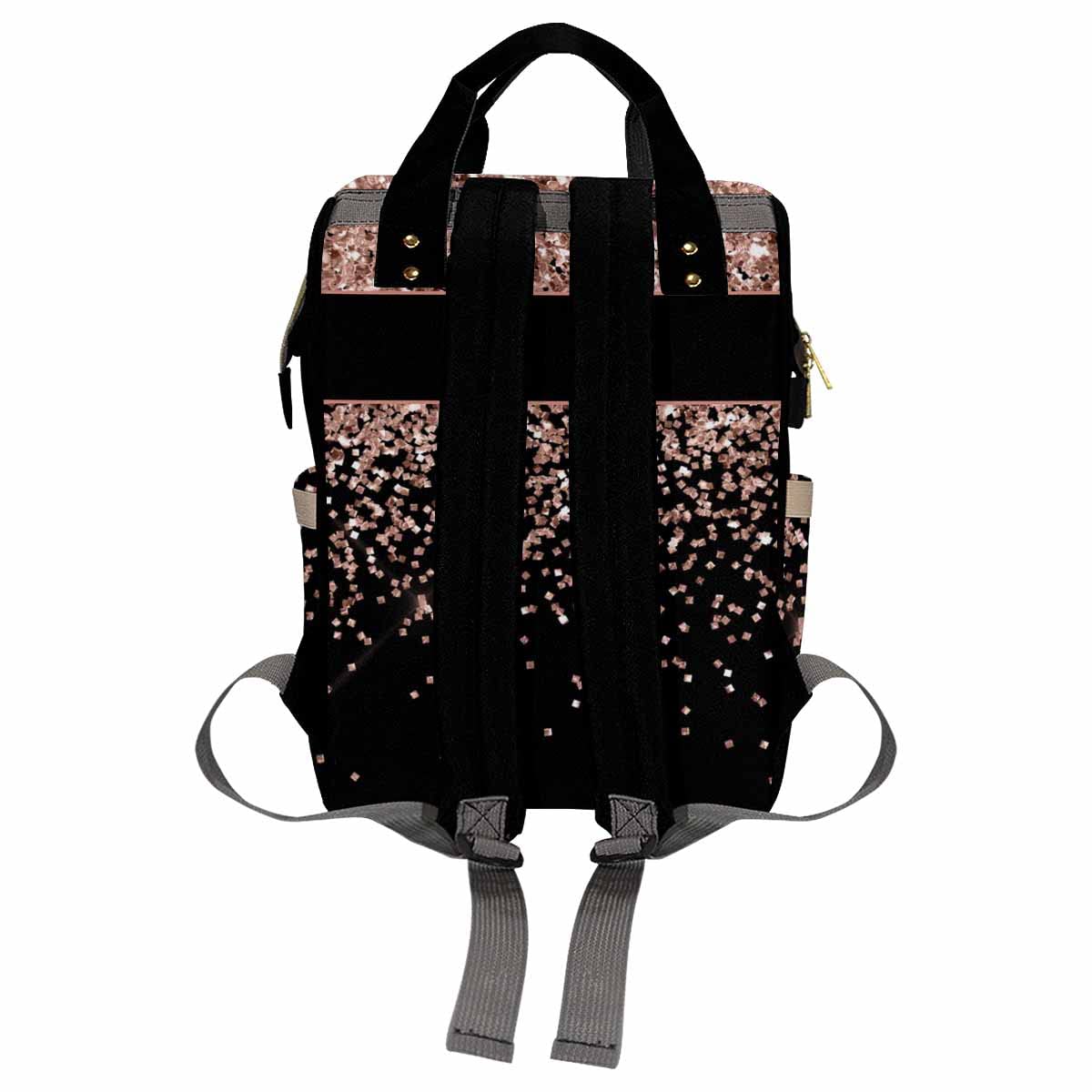 Newcos Backpacks Customized Name African Baby Princess Diaper Bag Backpack with Name Custom Mommy Nursing Baby Bags One Size