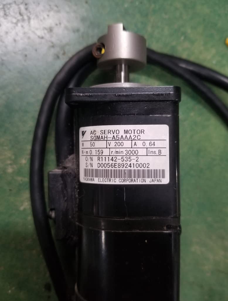 Davitu Electricity Generation - SGMAH-A5AAA2C SERVO MOTOR, used in good condition 80% appearance, good working,