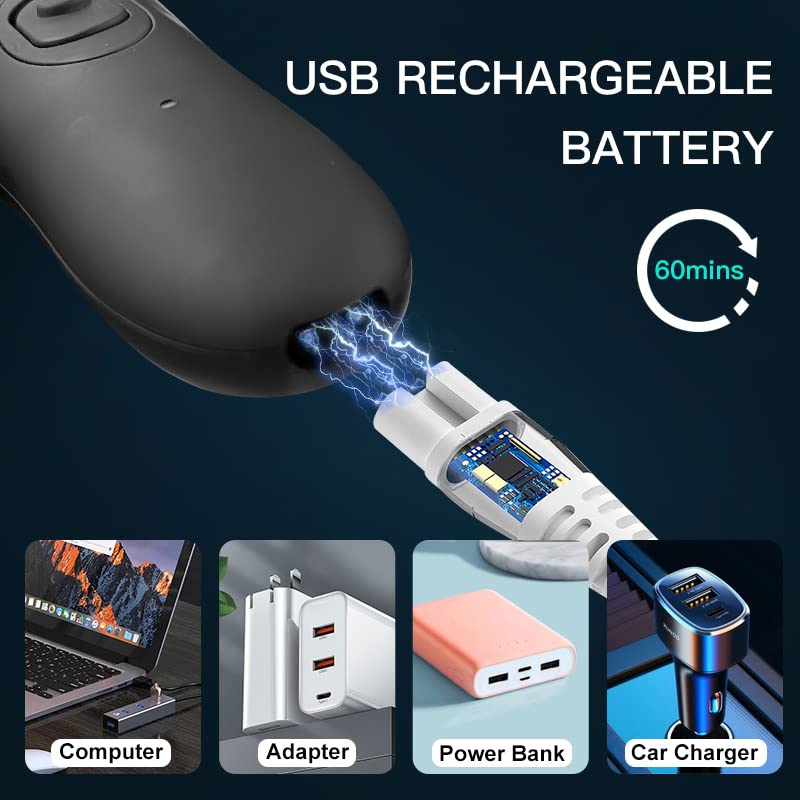 Electric Razor Groin Hair Trimmer for Men Portable Waterproof Body Hair Shaver Replaceable Ceramic Blade Ultimate Male Ergonomic Hair Clipper