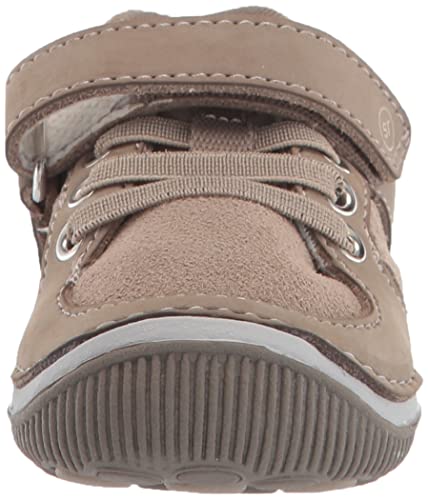 Stride Rite Kids SRTech Wes Casual Sneaker, Taupe, 6.5 Wide US Unisex Toddler