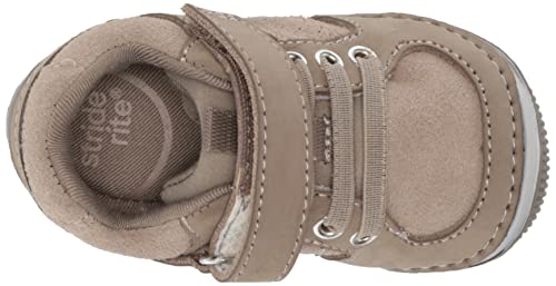Stride Rite Kids SRTech Wes Casual Sneaker, Taupe, 6.5 Wide US Unisex Toddler