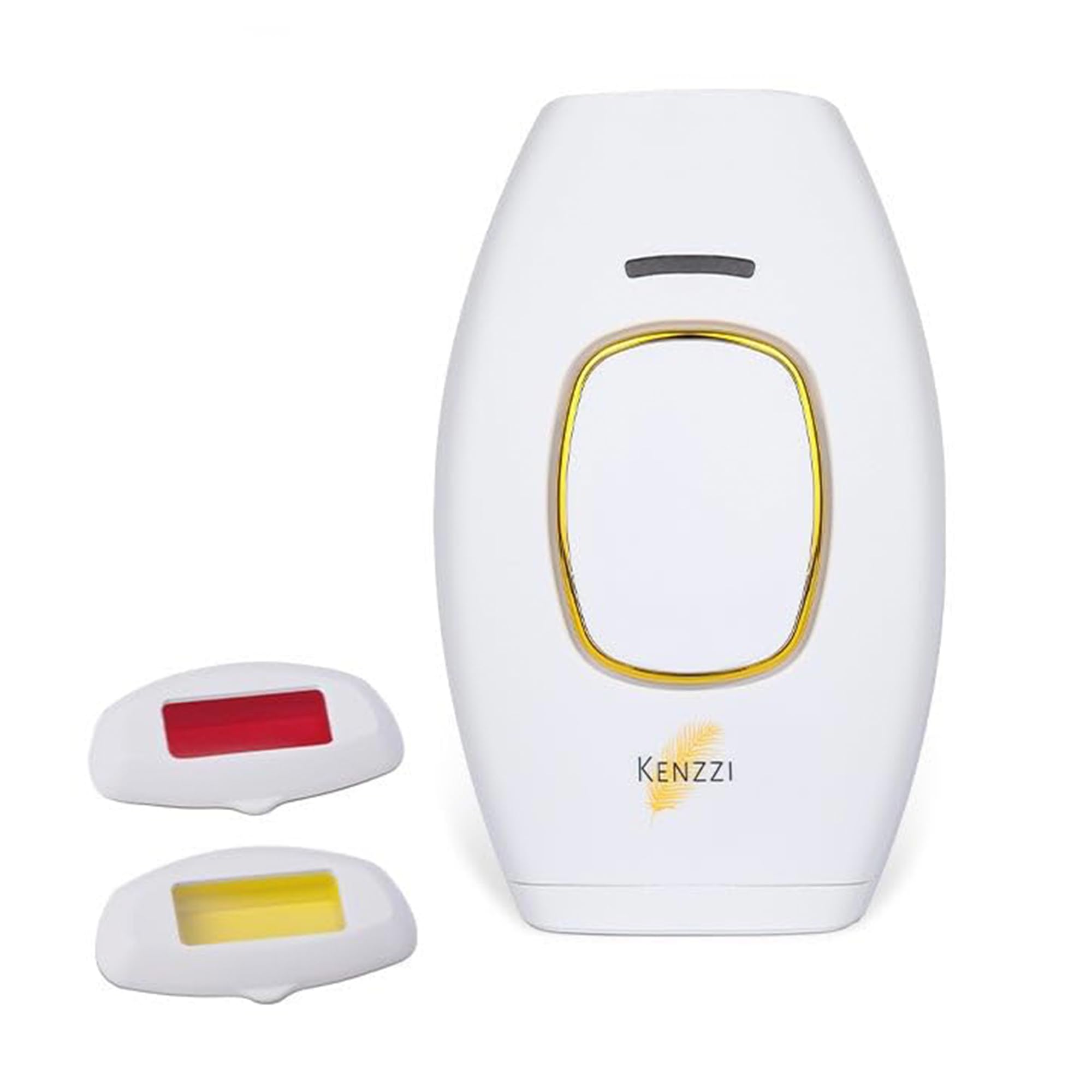 Kenzzi Multifunction IPL Hair Removal Device - 3-in-1 At Home Laser Hair Removal, Pimple Minimizer and Skin Rejuvenation for Whole Body Treatment - Comes with 2 Attachment Lenses