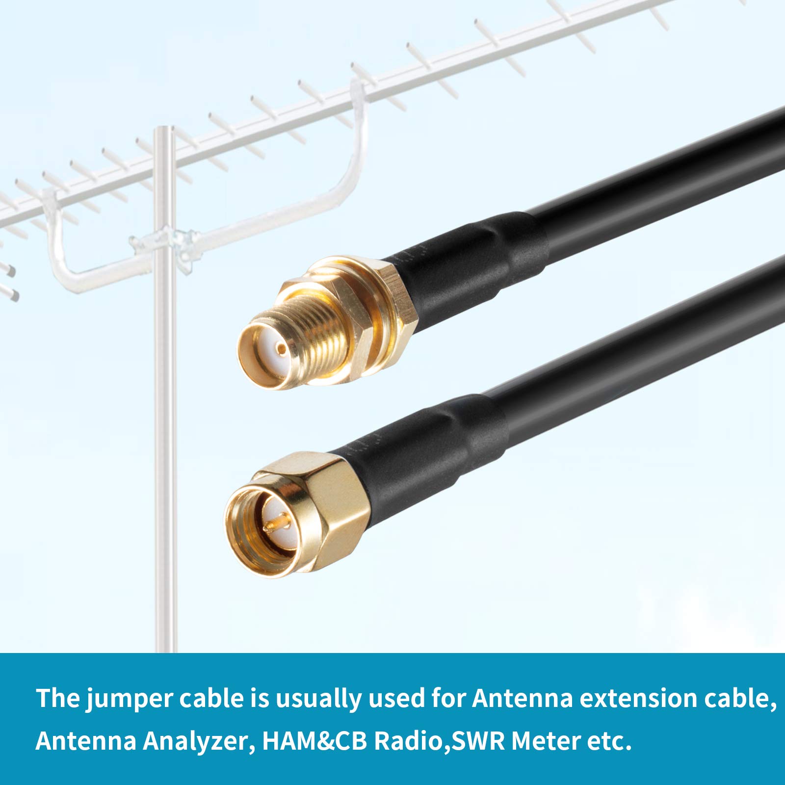 High Gain 10-12dBi External SMA Male/Dual TS9 3G 4G LTE Bracket Mount Long Range Antenna for Netgear Nighthawk M1 MR1100 8800L Mobile Hotpots Router + 26.2 Feet Low Loss KSR240 Extension Cable