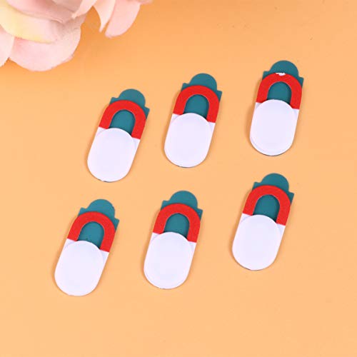 OSALADI Computer Camera Cell Phone Lens Cover 6pcs Webcam Cover Slide Privacy Cover Shutter Sticker Camera Cover Slide for Laptop Tablet Phone White Phone Privacy Slide Computadoras Laptop