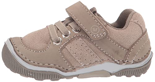 Stride Rite Kids SRTech Wes Casual Sneaker, Taupe, 6.5 Wide US Unisex Toddler