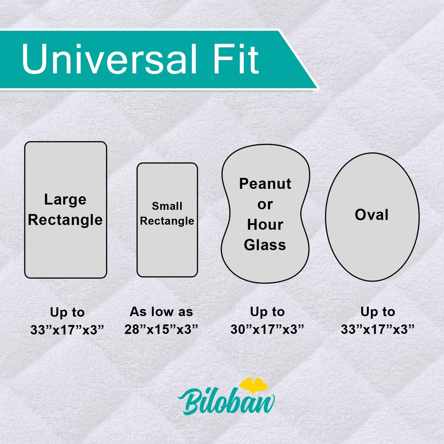 Bassinet Mattress Pad Cover Waterproof, Quilted Mattress Protector Sheets Fits All Mainstream Bassinet - Rectangle, Oval, Hourglass, 2 Pack, Ultra Soft Breathable, Grey and White