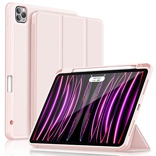 iPad Pro 11 Inch Case 2022 2021 2020 2018, Hoidokly Slim Stand Protective Folio Case Smart Cover with Pencil Holder Compatible with Apple iPad Pro 11" 4th 3rd 2nd 5st Generation