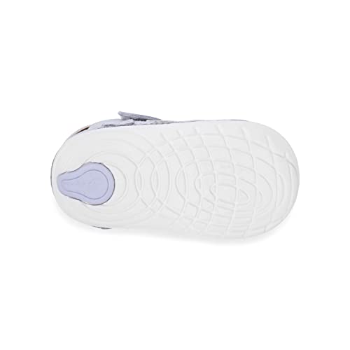 Stride rite Girls SM Posie Sandal, Iridescent, 4 Toddler