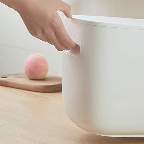 YARNOW Rice Storage Container Airtight Kitchen Grain Containers Food Storage Container with Lid for Rice Grain Sugar Flour Storage, Green