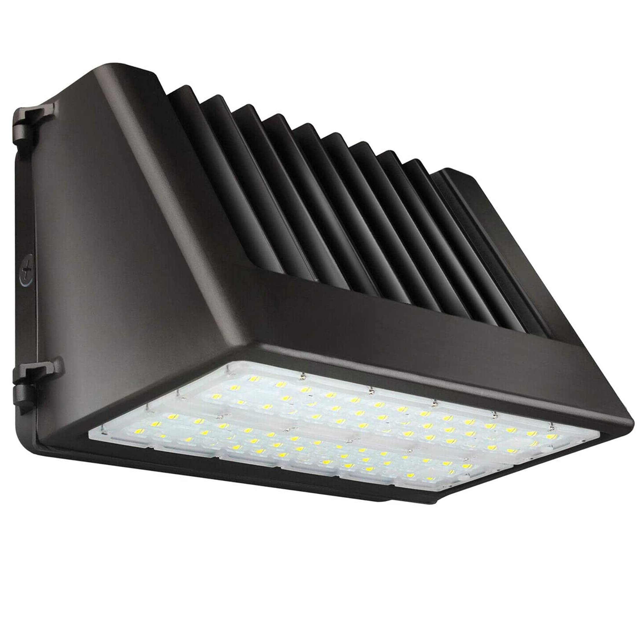 100W LED Full Cut-Off Wall Pack with Dusk to Dawn Photocell, 14000LM 5000K – Replace 400W MH/HPS, Outdoor Area LED Full Cutoff Wall Light IP65 UL DLC Approved