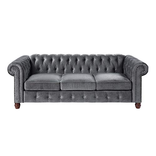 Lexicon Boswell Living Room Sofa, Dark Gray