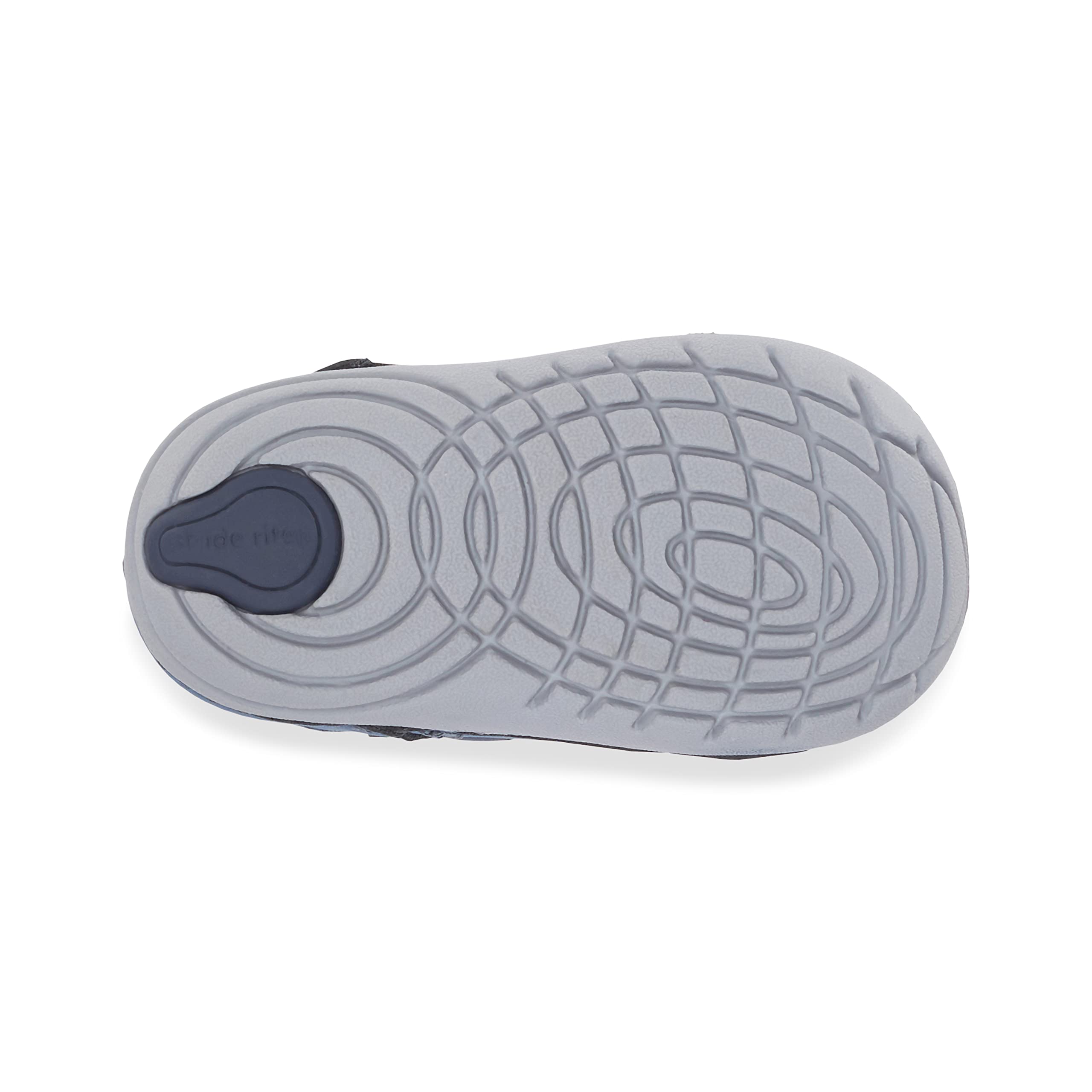 Stride Rite baby boys Sm Sonny Sandal, Dark Blue, 3.5 Wide Infant US