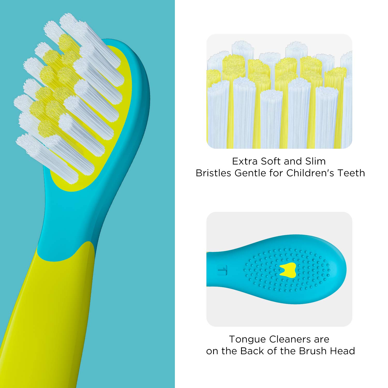 Electric Toothbrush Replacement Heads 4 Pack