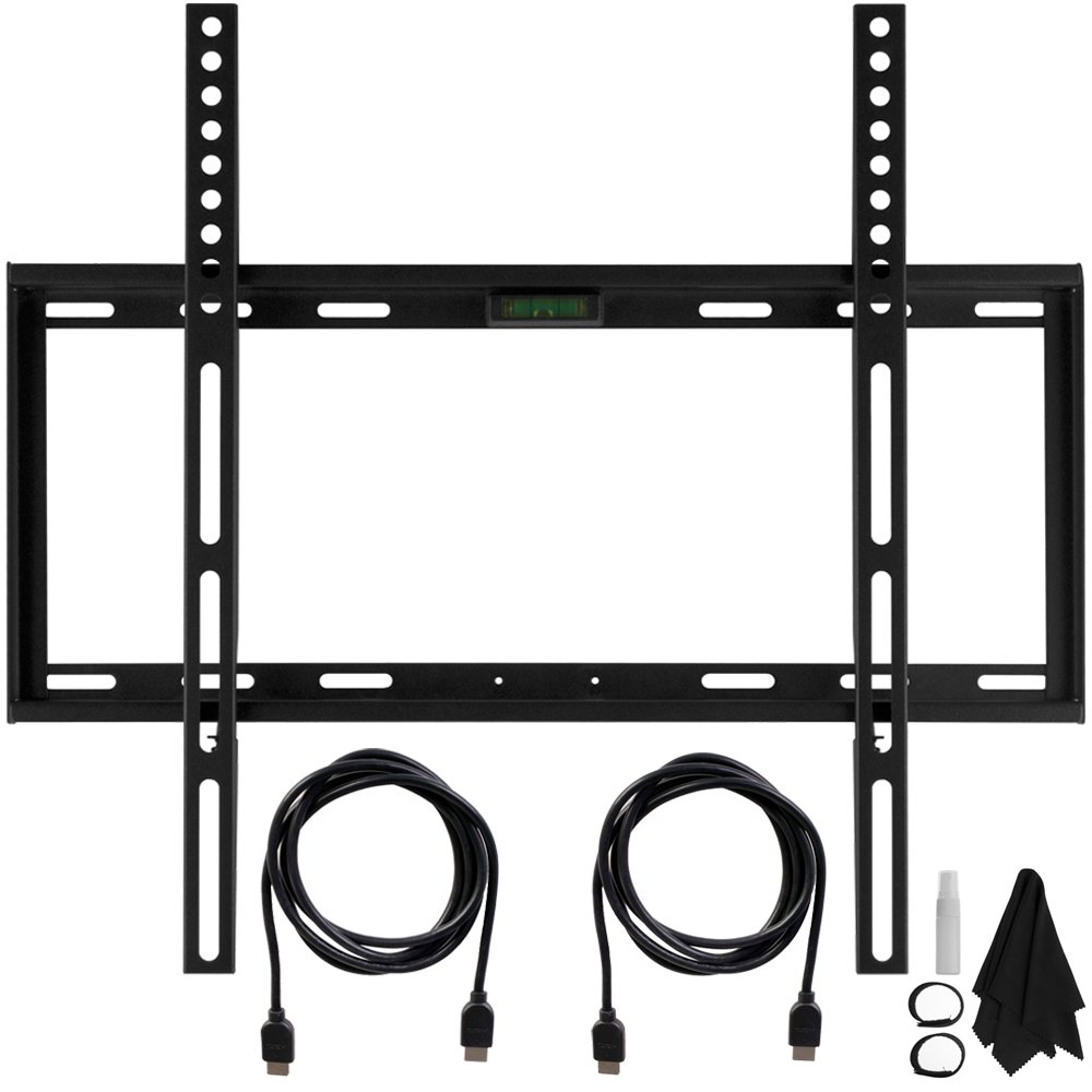 Samsung QN32Q60AAFXZA 32 Inch QLED HDR 4K UHD Smart TV Bundle with TaskRabbit Installation Services + Deco Mount Wall Mount + 2X HDMI Cables + Surge Adapter