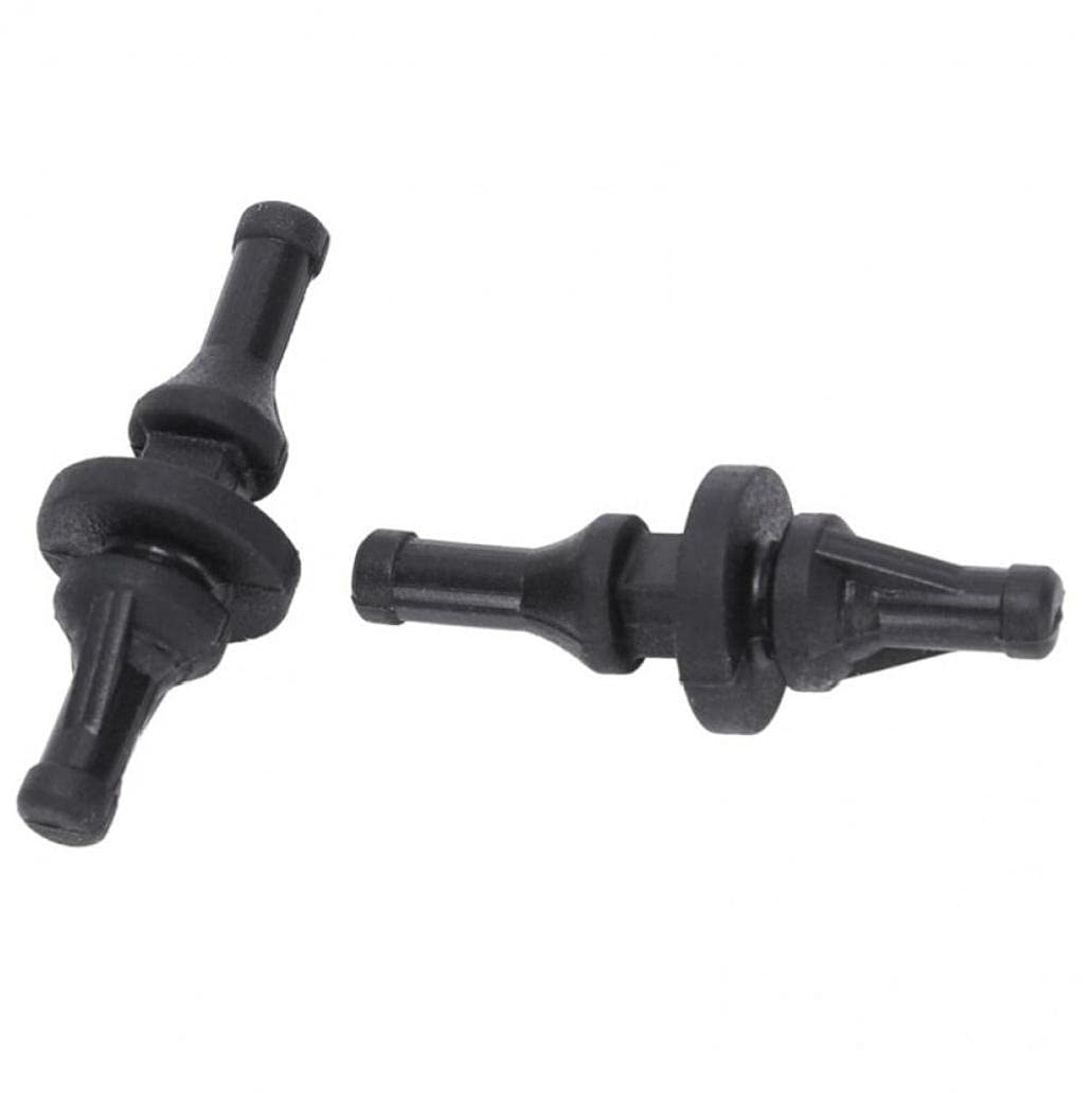TOSSPER 32pcs Anti Vibration Mount Screw Pin Rivet for Pc Case Fans Mouting Pin Anti Noise Rubber Screws