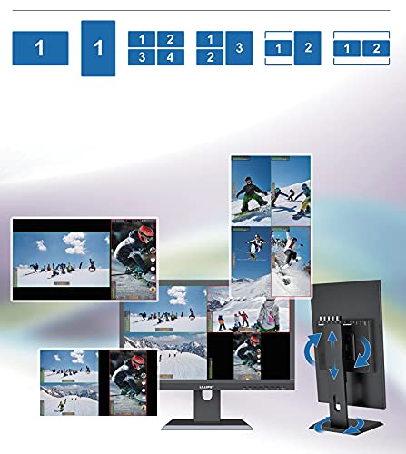 LILLIPUT Lilliput Live Stream Monitor 21.5 inch Quad Split Multi View IPS 1920x1080 HDMI 3G-SDI PVM220S Type-C Input Video Assist