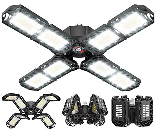 OCROUKI LED Garage Light,150W LED Shop Lights for Workshop,Basement,Home Gym,Compatible with E26/E27 Interface (0.15)