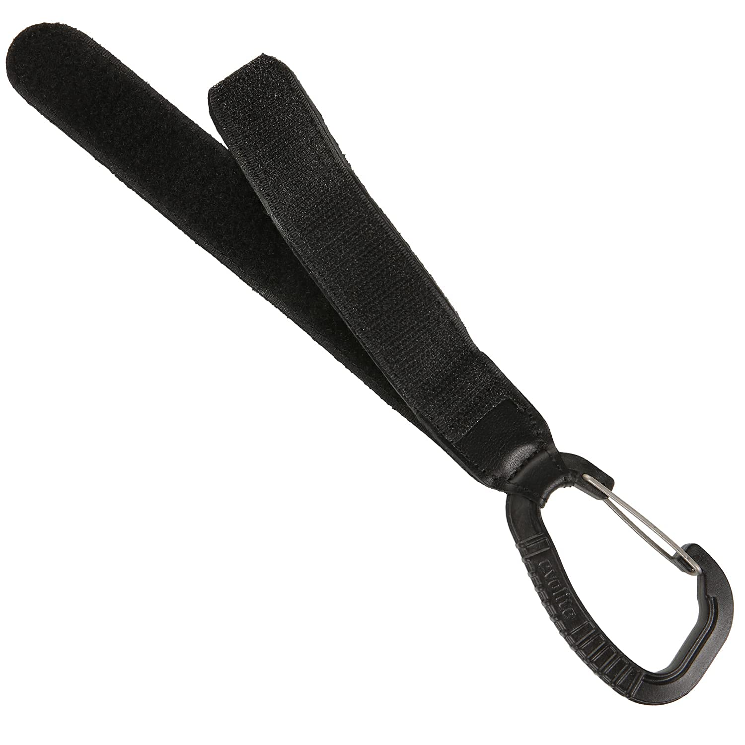 Genuine Leather Stroller Hook by Motheric - baby stroller leather hooks, stroller hooks for diaper bags, Leather Stroller Clips - 2Pcs - stroller bag hook - Black