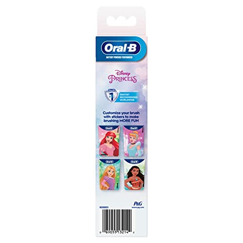 Oral-B Kid's Battery Toothbrush Featuring Disney Princess, for Kids 3+