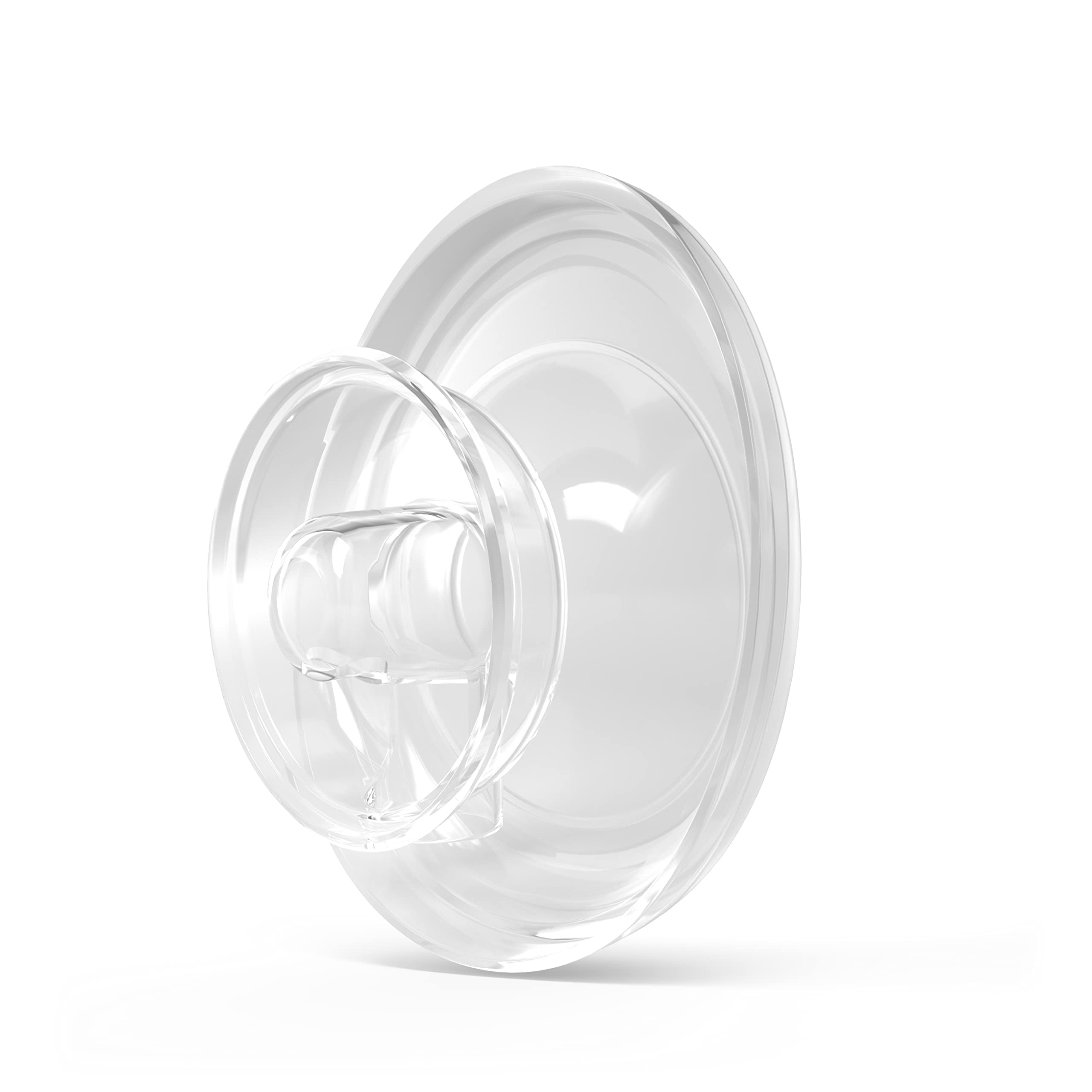 Elvie Stride Breast Pump Breast Shield - 28mm | 2 Pack | Nipple Shield Flange for Pumping Breast Milk | Breastfeeding Essentials for Electric Breast Pumps | BPA Free, Dishwasher Safe